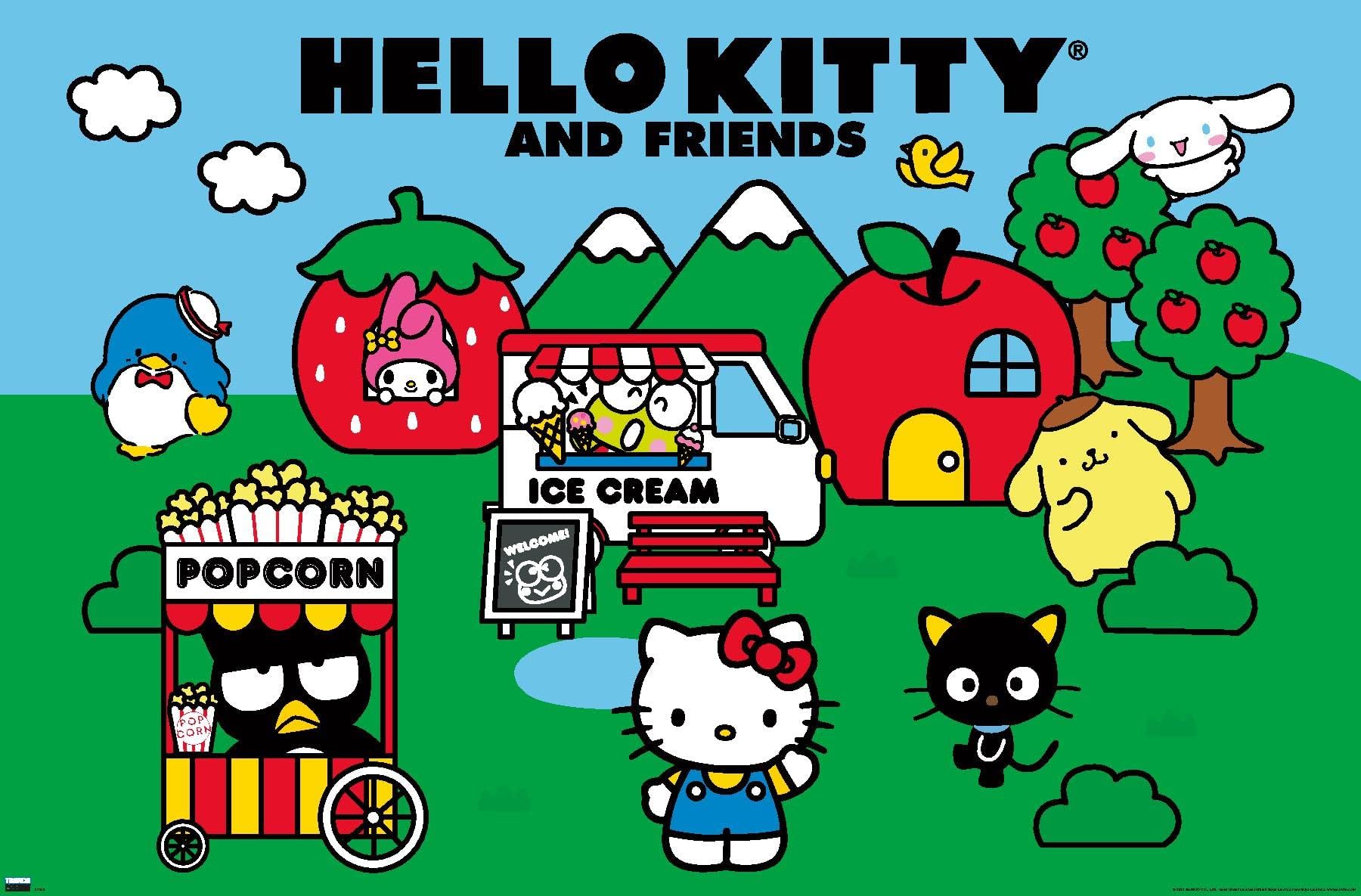 Amazon.com: Trends International Hello Kitty and Friends: 21 Core ...