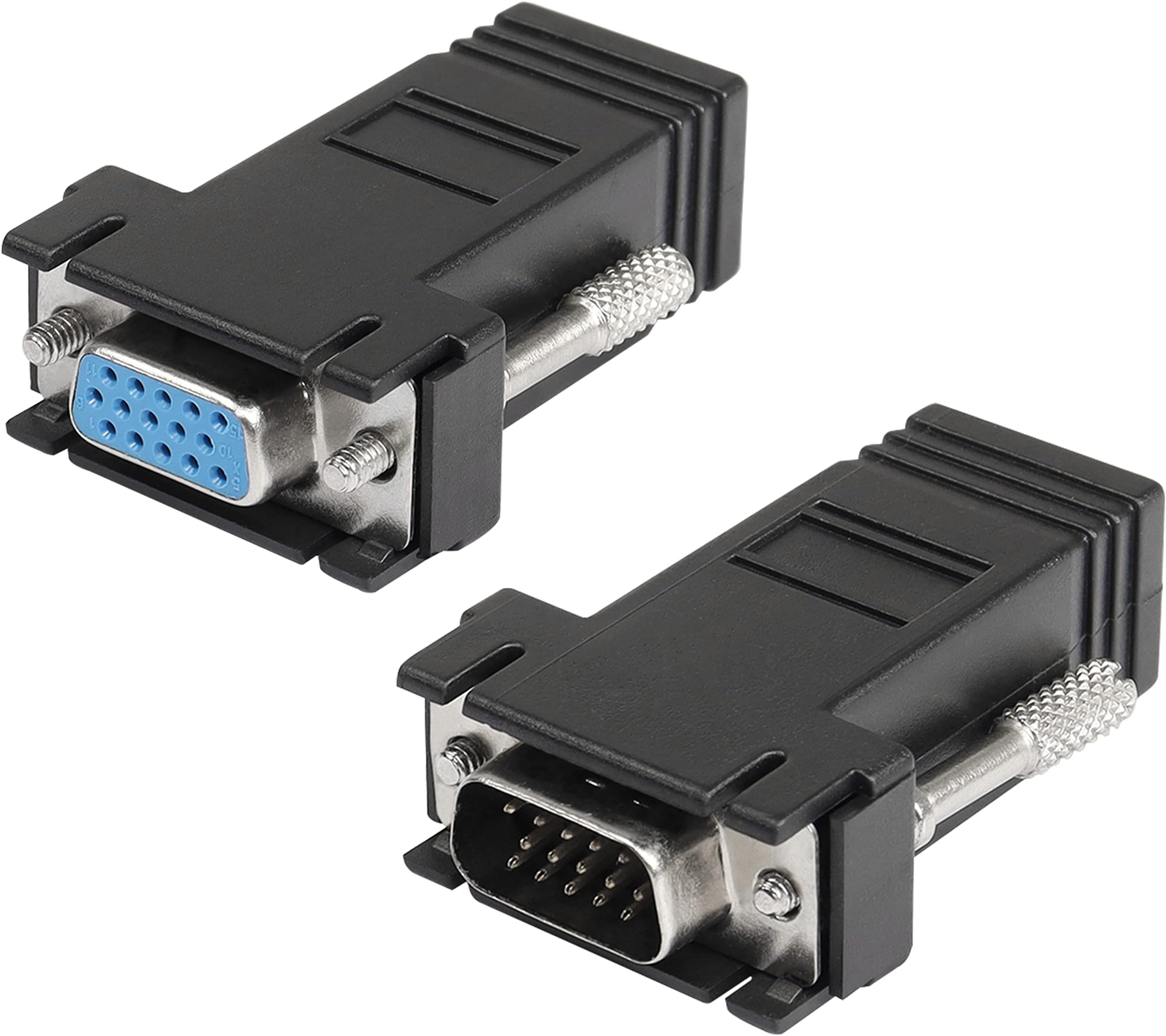 Amazon.com: Halokny VGA Extender Over Ethernet Adapter, VGA 15 Pin Male ...