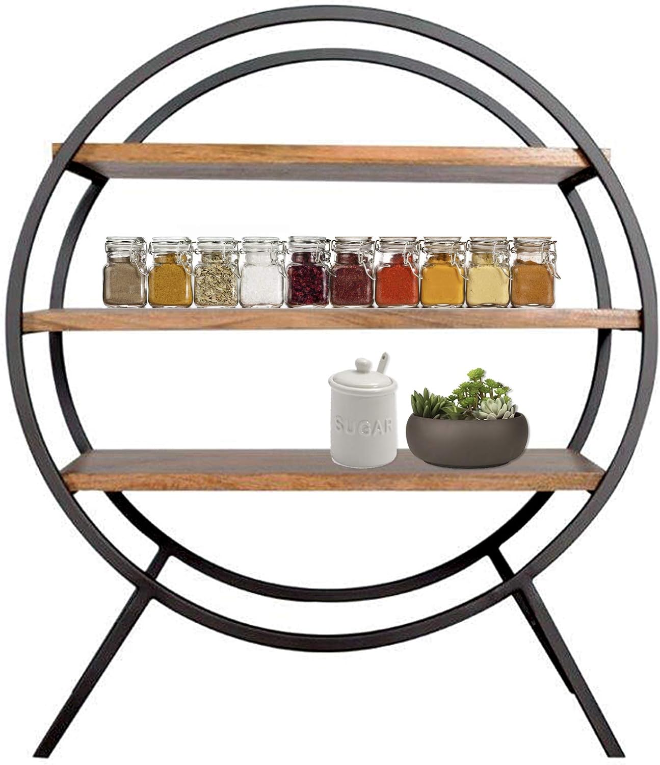 Amazon.com: IMPULSE! Napa 3 Tier Wood Stand : Home & Kitchen