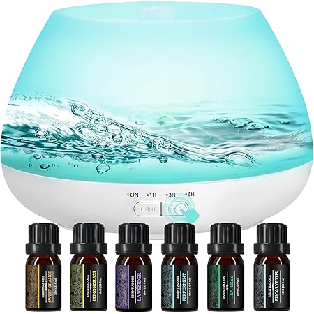 Amazon.com: Diffusers for Essential Oils Large Room, Aromatherapy ...