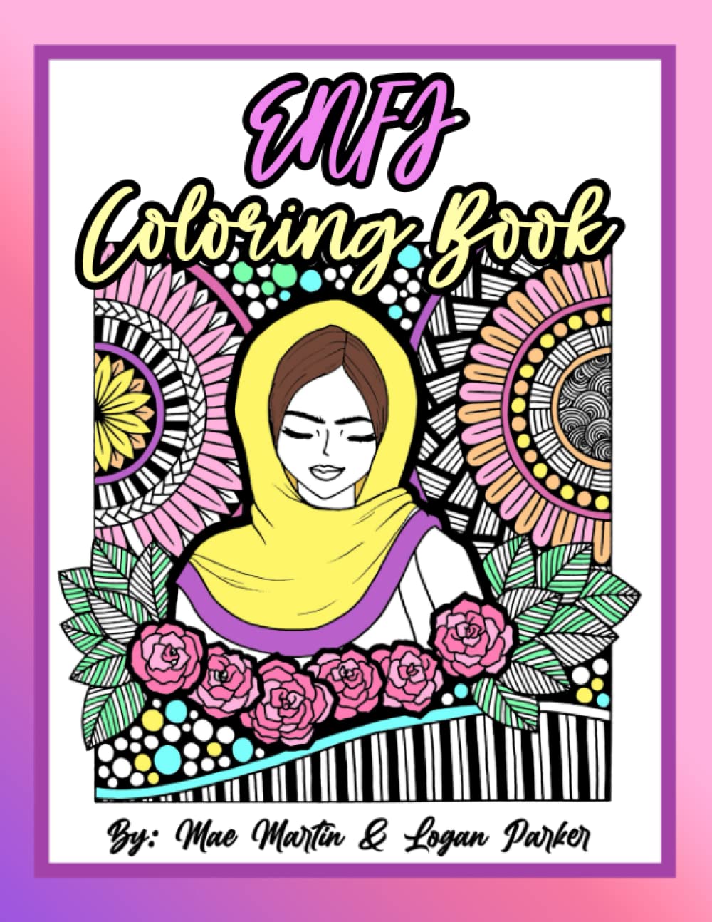 Buy ENFJ Coloring Book for Adults, Myers Briggs Personality, MBTI ...