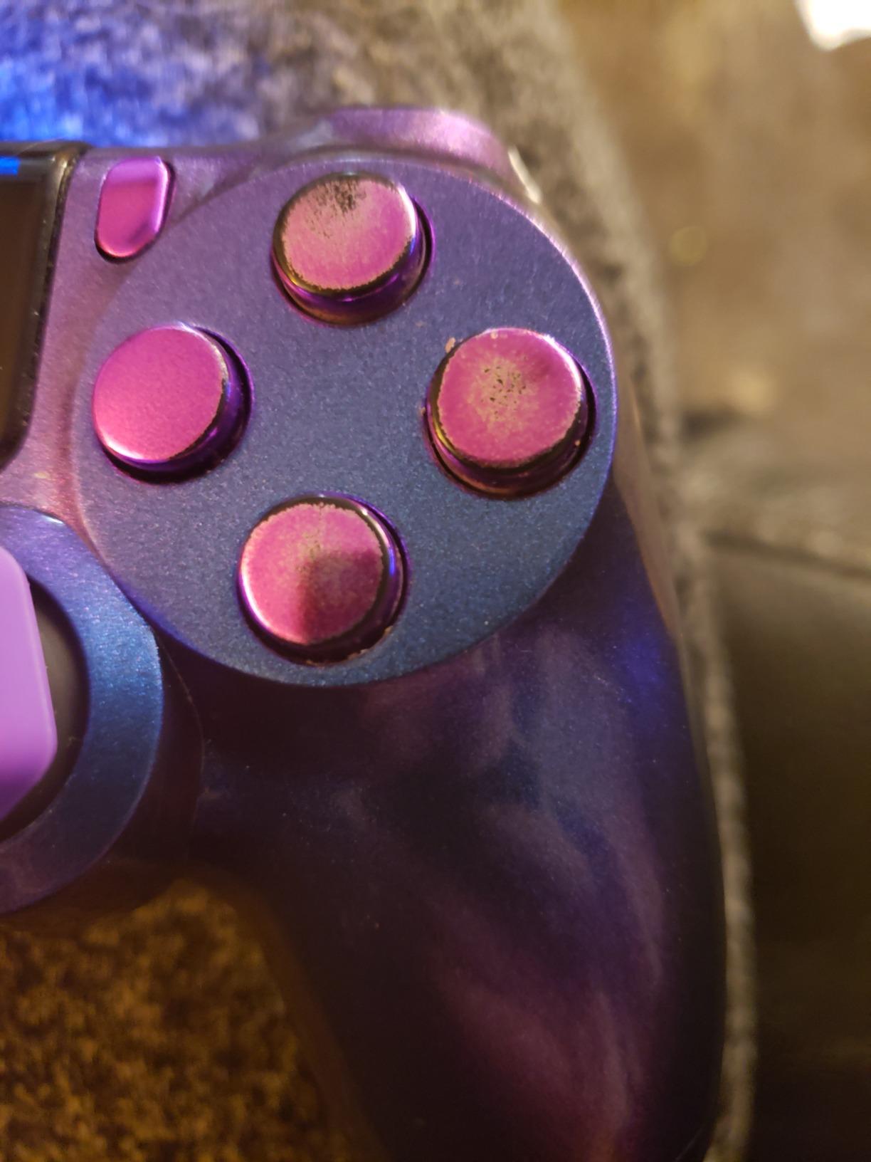 Amazon.com: Full Buttons Mod Kits Chrome Purple Plating L1 L2 R1 R2 ...