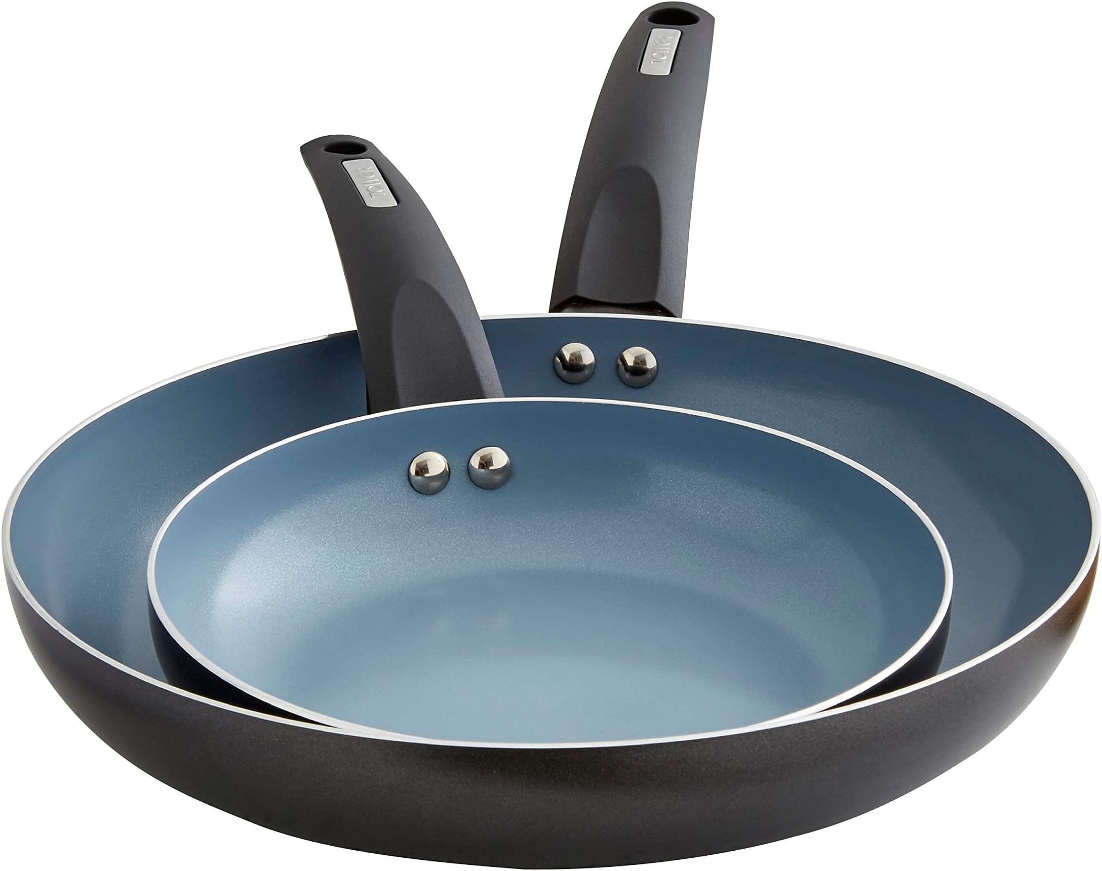 Tower T800070G Scandi Induction Frying Pan Set, Non Stick, Soft Touch ...