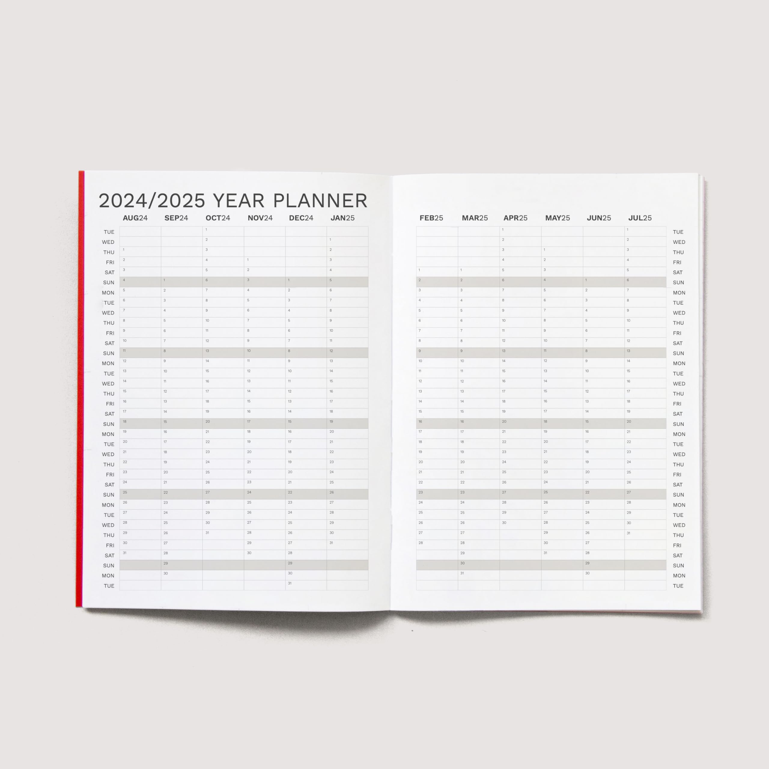 Agenda Creativa 12 Mesi Planner Mensile Octàgon 2026 - Formato A5, 12 ...