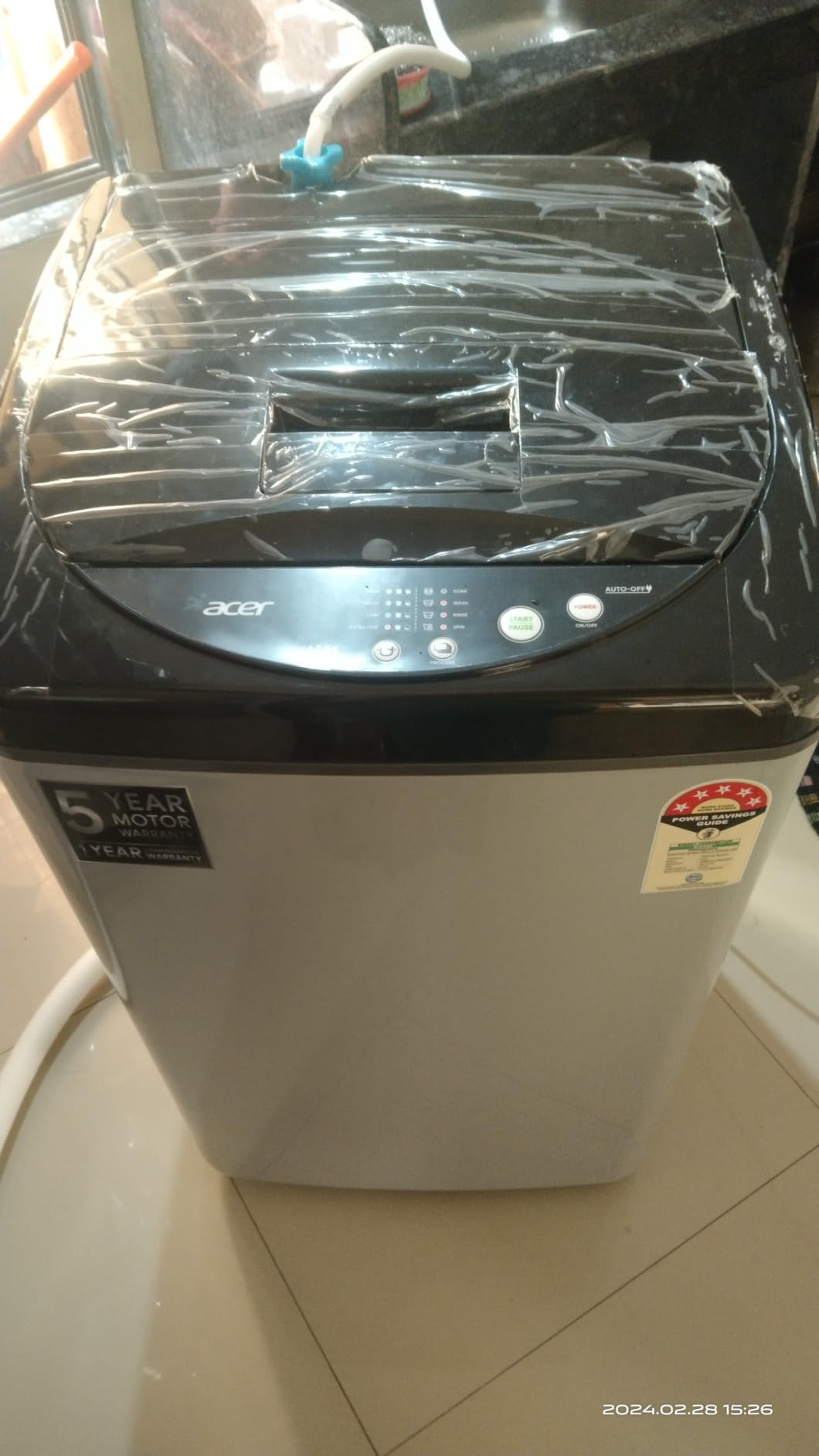 Acer 6.5 Kg Quad Wash Series Fully-Automatic Top Load Washing Machine ...