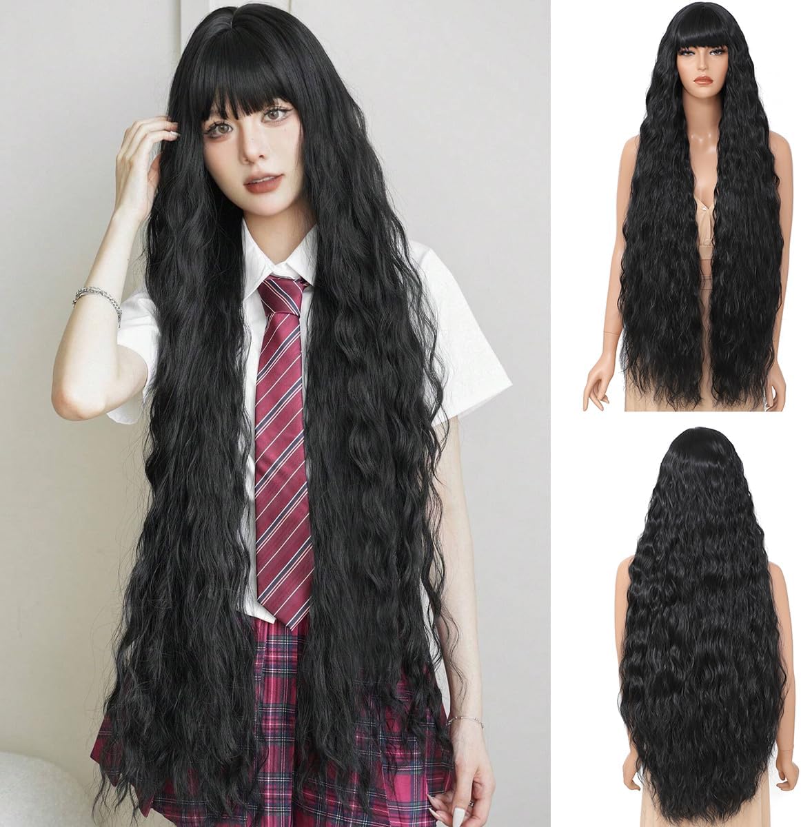 Amazon.com: City Costume Wigs Cousin It Wig | 5 Foot Long Blonde Cousin ...