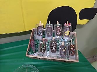 Amazon.com: Clear Ice Lolly Cakesicle Boxes, 3.7 x 2.2 x 1.5 Inches ...