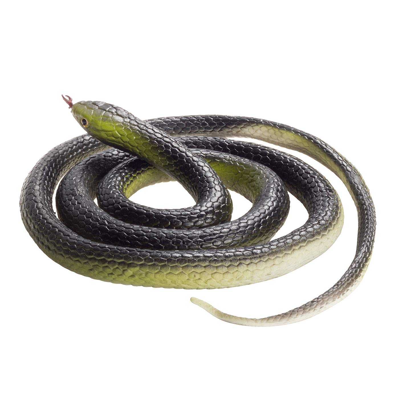 Buy Realistic Fake Snakes, Black Mamba Snake Soft Rubber Fake Prank ...
