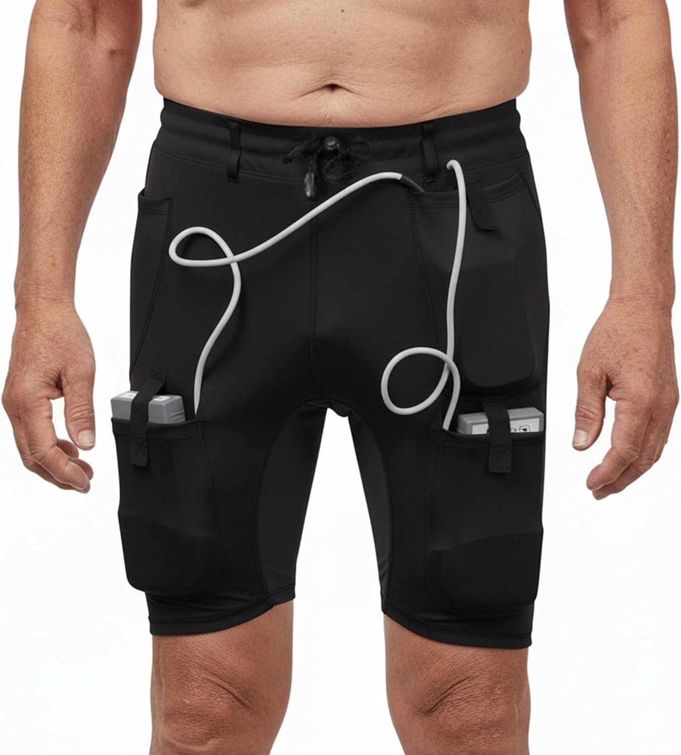 Amazon.com: LVAD Gear Unisex Medical Shorts for HeartMate 2 & 3 ...