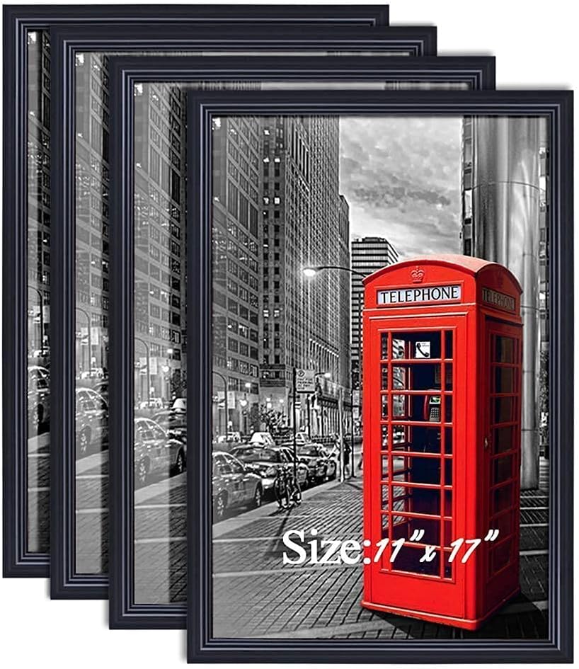 Amazon.com - PETAFLOP 11x17 Poster Frame 4 Pack Bundle