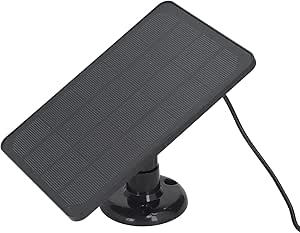 Amazon.com: Solar Charging Panel, Monocrystalline Silicon DC Output ...