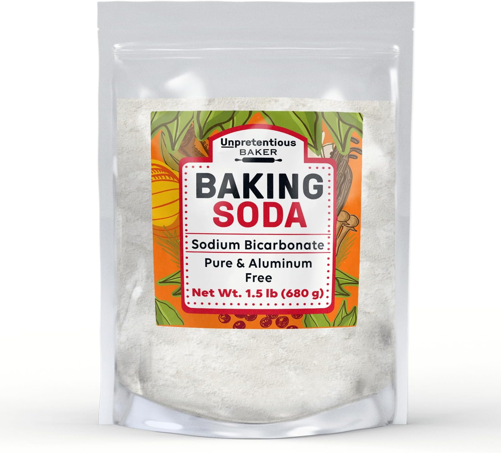 Amazon.com : Baking Soda, Gluten Free 2/16oz Bob's Red Mill, Packaging ...