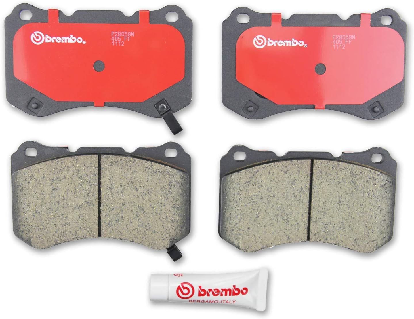 Brembo P28059N Premium Ceramic Front Disc Brake Pad Set ACURA OE ...