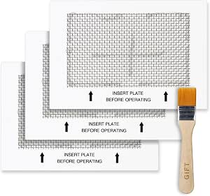 Amazon.com: Ceramic Ozone Plates 3 Pack, Perfect 6.5-inch x 4.5-inch ...