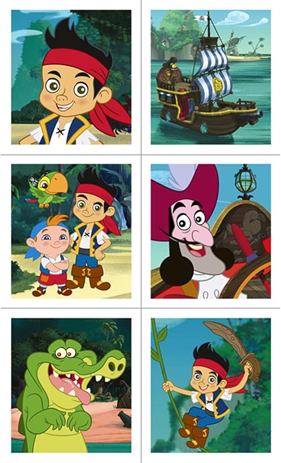 Amazon.com: Jake and the Never Land Pirates Stickers : Toys & Games