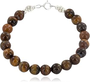 Amazon | $ 60小売タグAuthentic Made by Charlene Little Navajoシルバー自然Tigers ...
