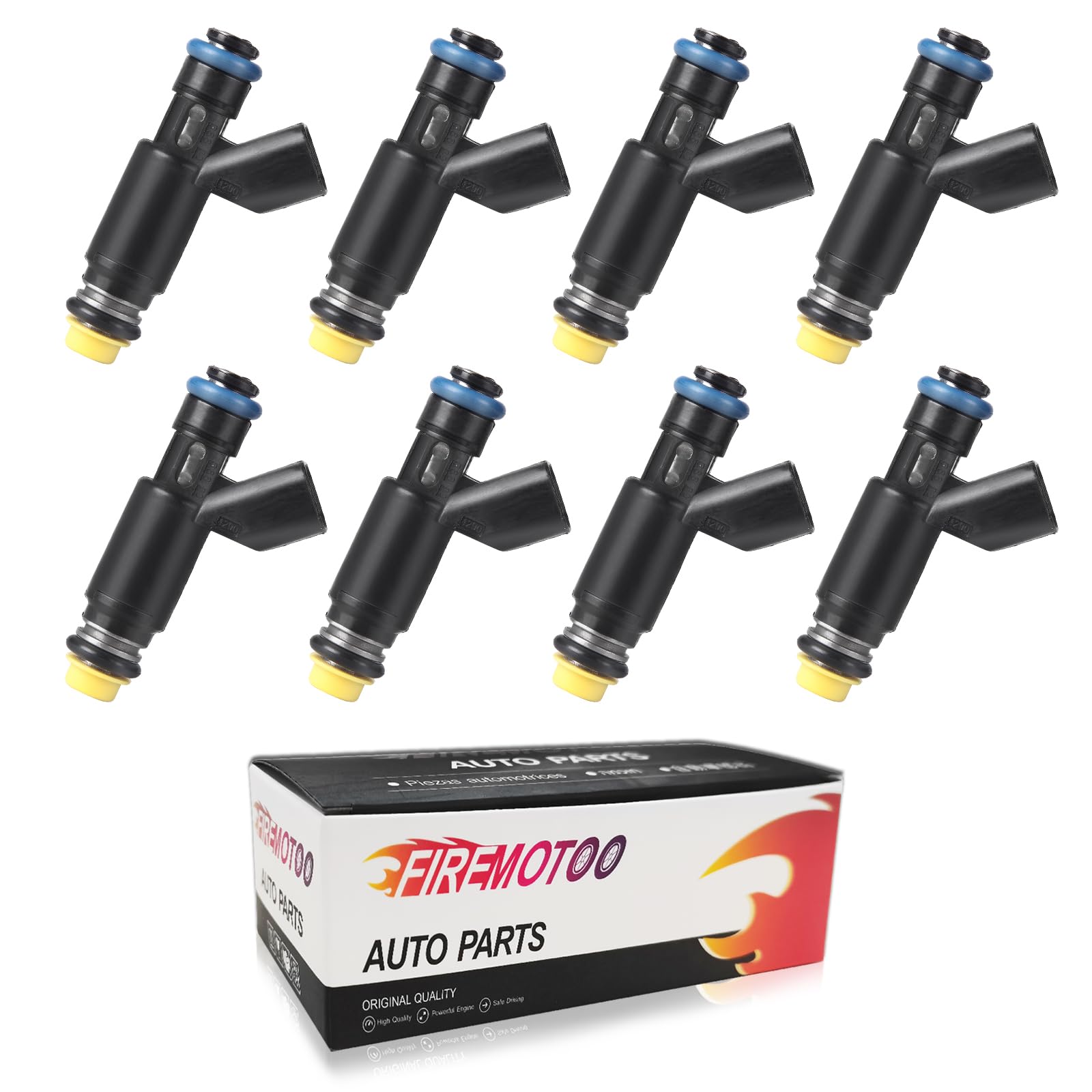 Amazon.com: FIREMOTOO Fuel Injectors Set of 8 Compatible with Fuel ...