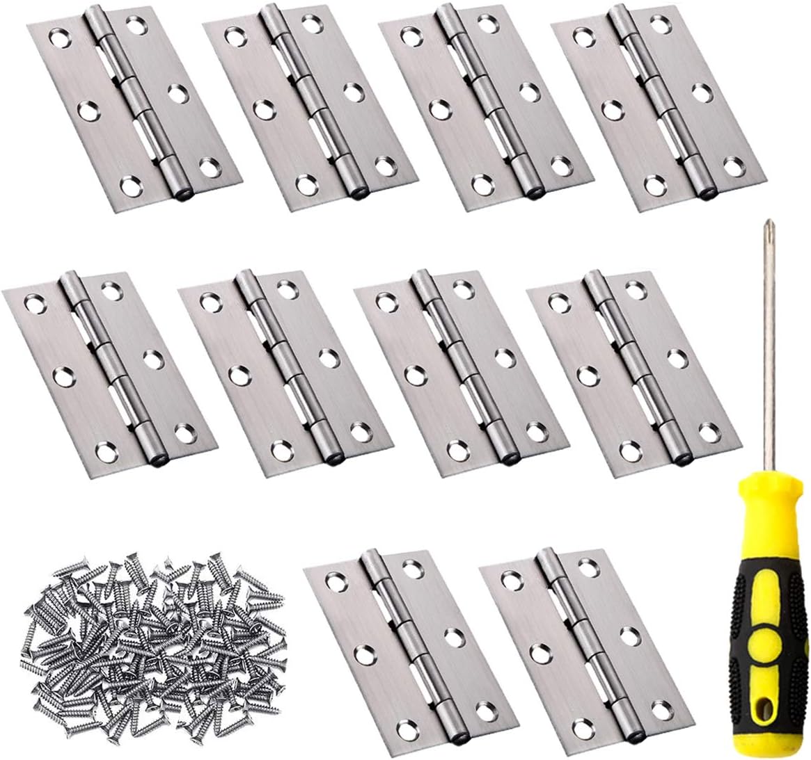 75mm (3 Inch) Timber Door Hinge，Butt Hinges 5 Pairs (10 Pieces) Sold as ...