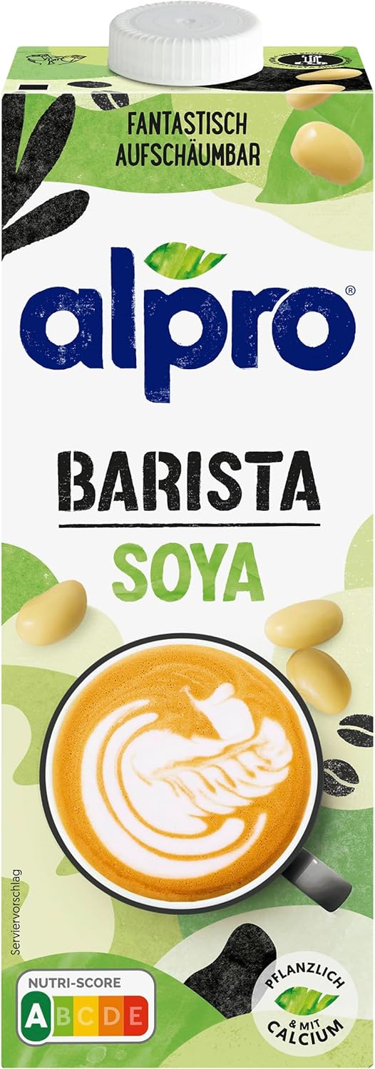 Alpro Soya Milk for Professionals 1 Litre (Pack of 12) - Dairy Free alternative perfect for hot ...