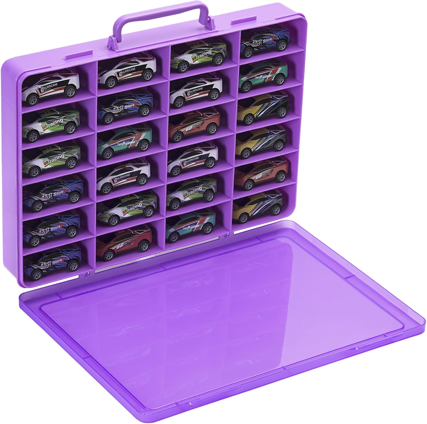Amazon.com: RISOU Toy Storage Case for Hot Wheels Car, for Matchbox Car ...