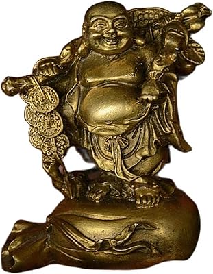 Amazon.com: Fengshui Buddha Statues for Lucky & Happiness,Laughing ...