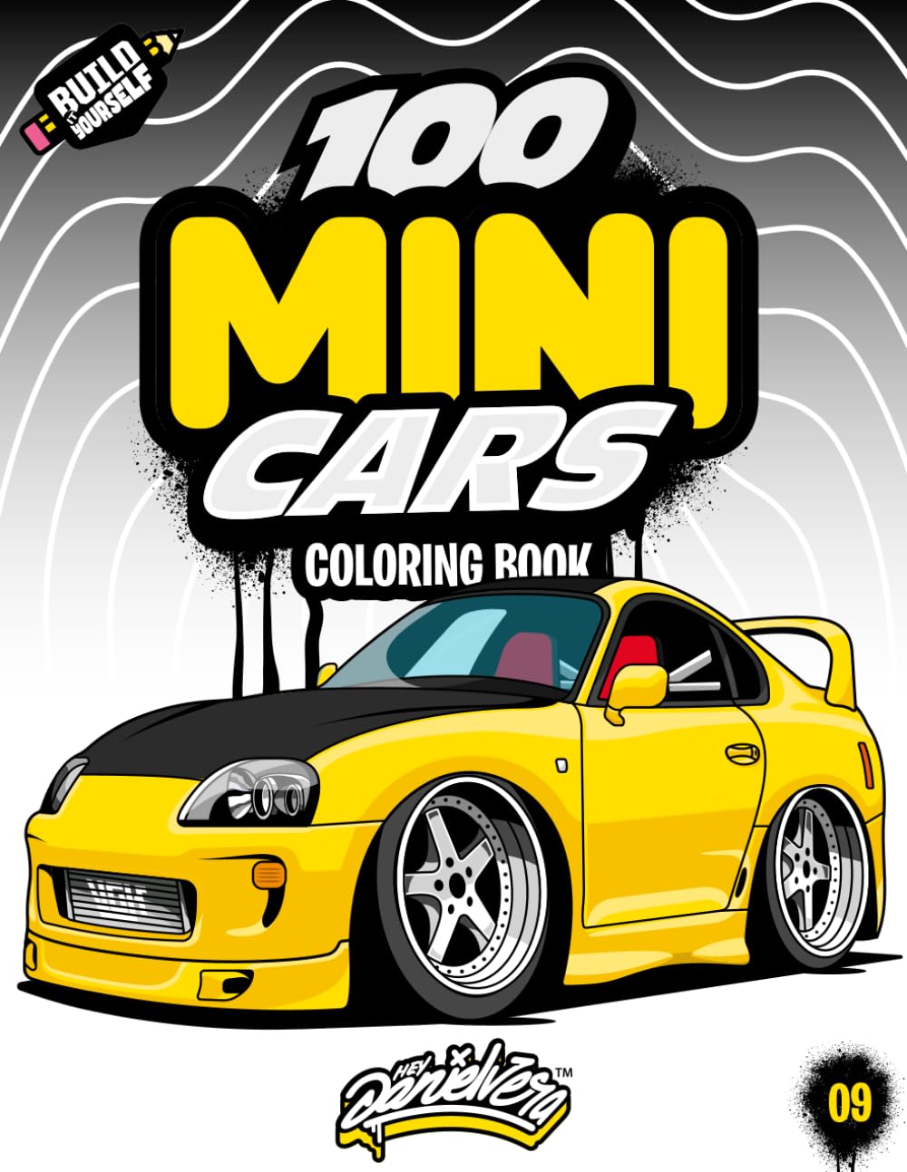 Amazon.com: 100 MINI Cars Coloring Book: Fun automotive adventure with ...