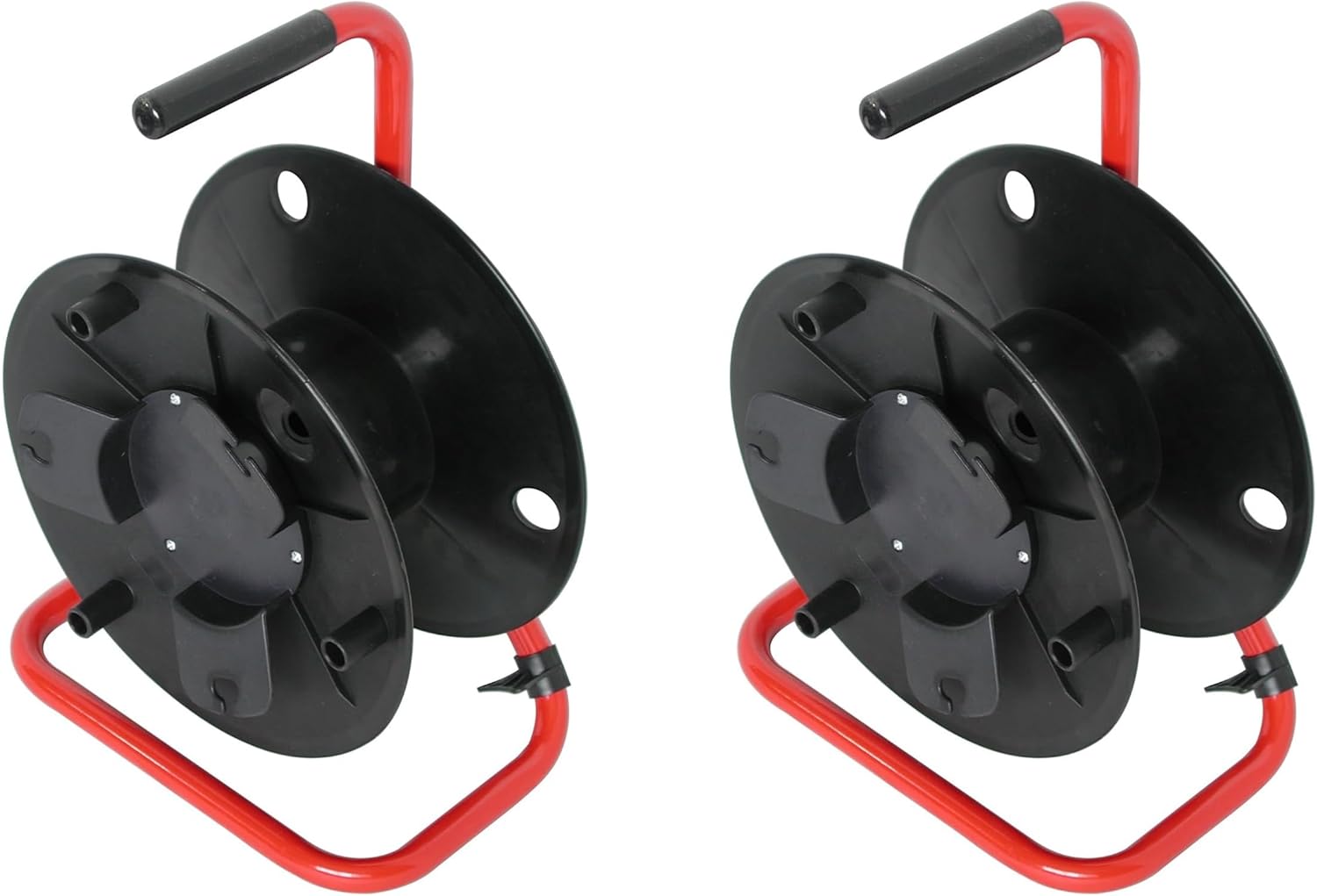 Amazon.com: AUDIO 2000'S Two-Pack Portable Cable Reels, Each with 330 ...