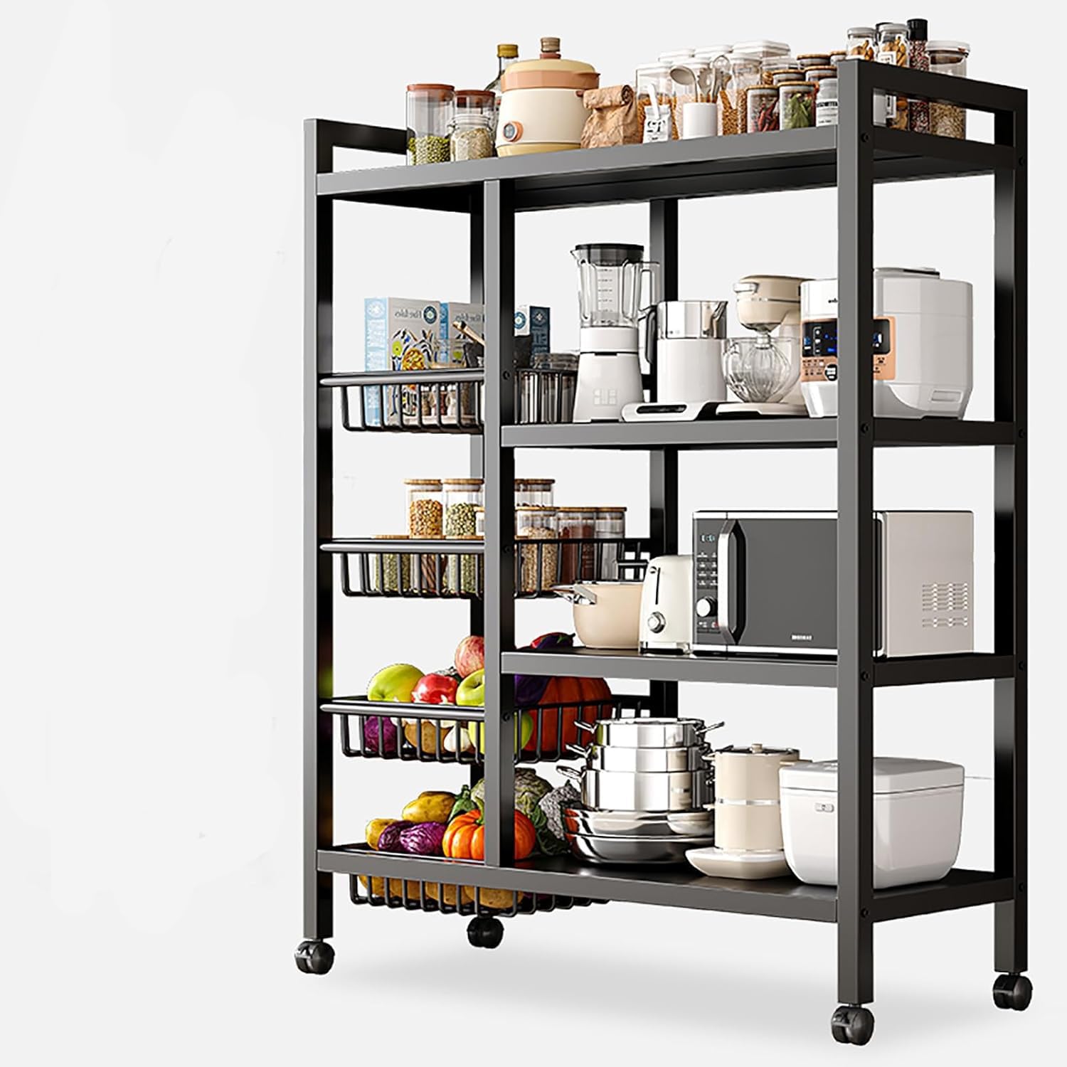 Cloyster Kitchen Shelf Console Floor-to-Ceiling Gas Tank Rack liquefied ...