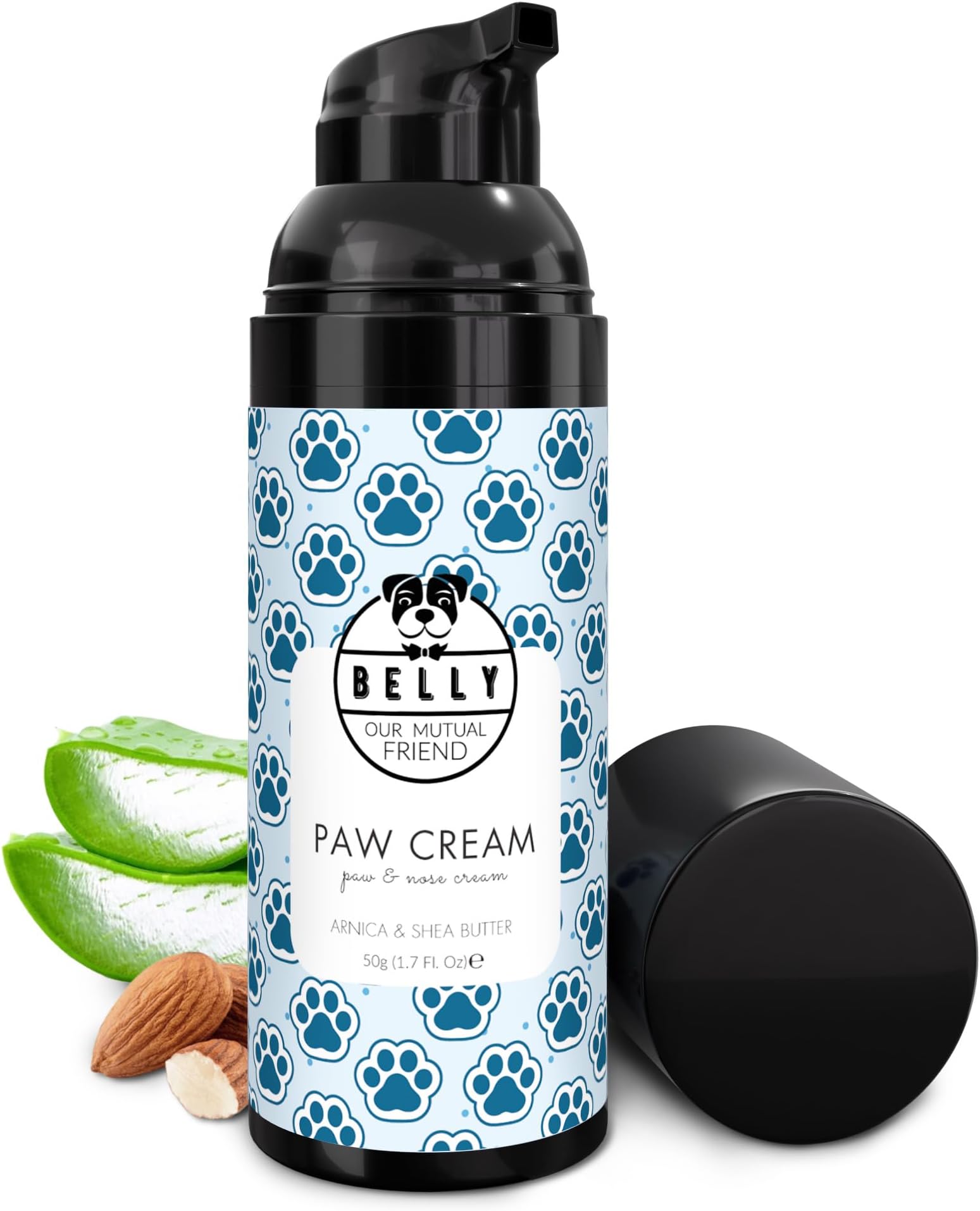 Dog Paw Balm - Natural Paw Cream for Dogs - Moisturizes, Soothes, Heals ...