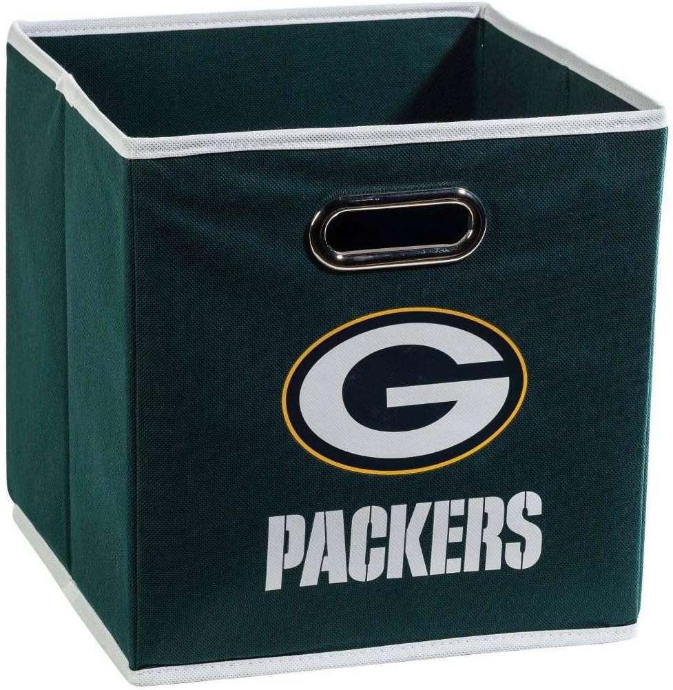 Franklin Sports NFL Green Bay Packers Collapsible Storage Bin - NFL ...