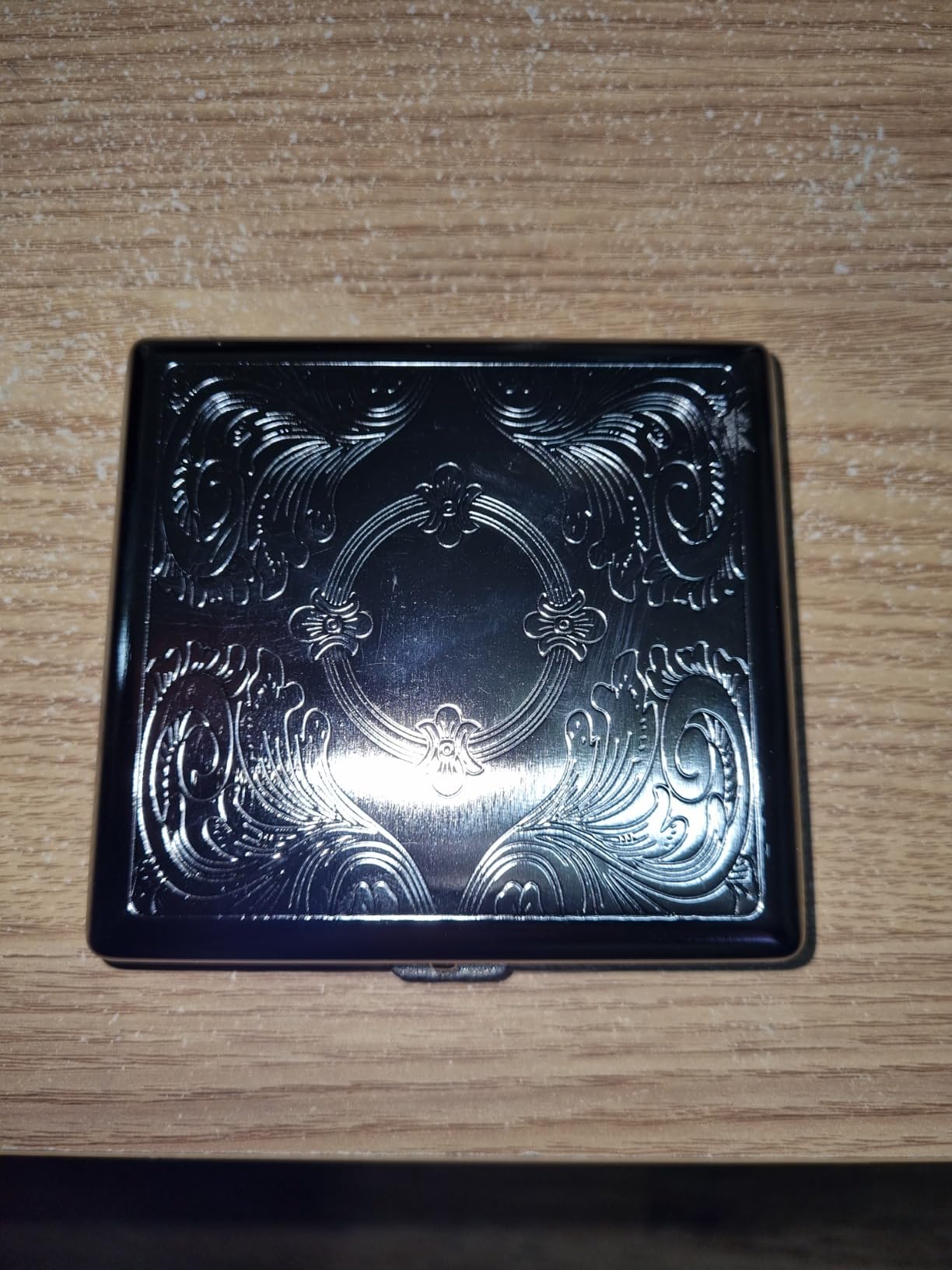 Rumyve Metal Stainless Steel Cigarette Case,Retro Multifunctional ...