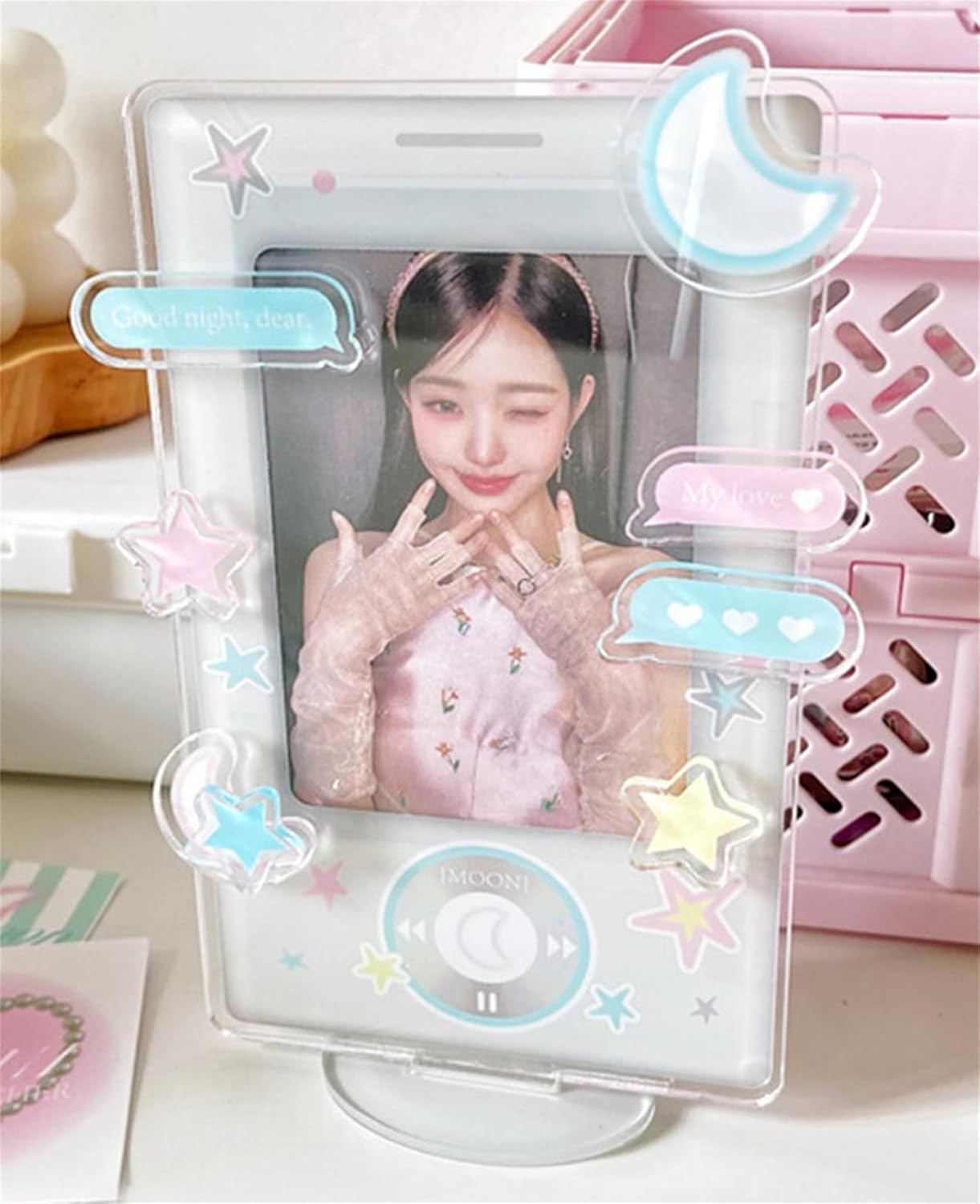 Amazon.com : Hileapx Stars Photo Frame 3 Inch Picture Frame Kpop ...