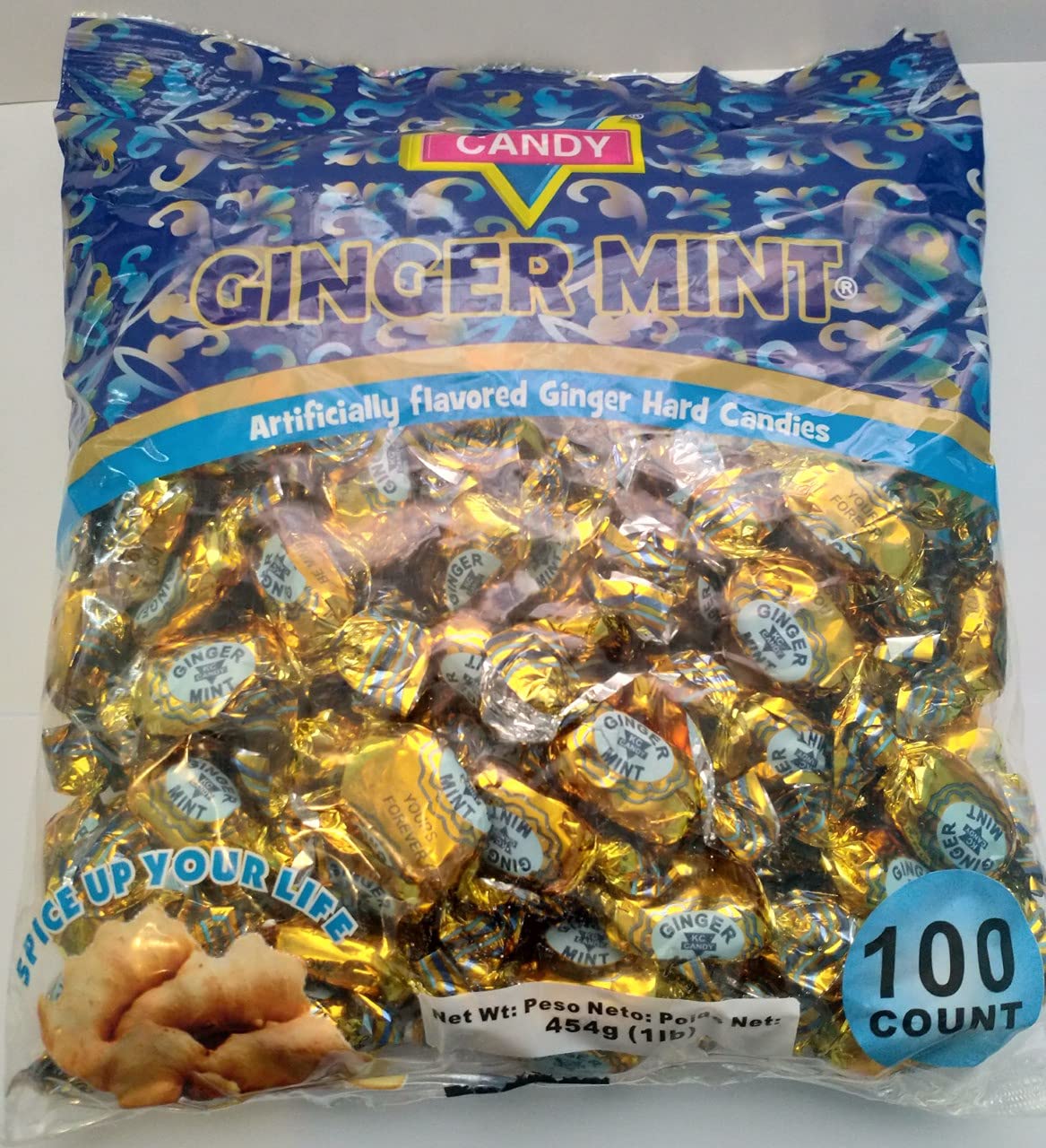 Amazon.com : KC Ginger Mints 1 LB PACK : Grocery & Gourmet Food