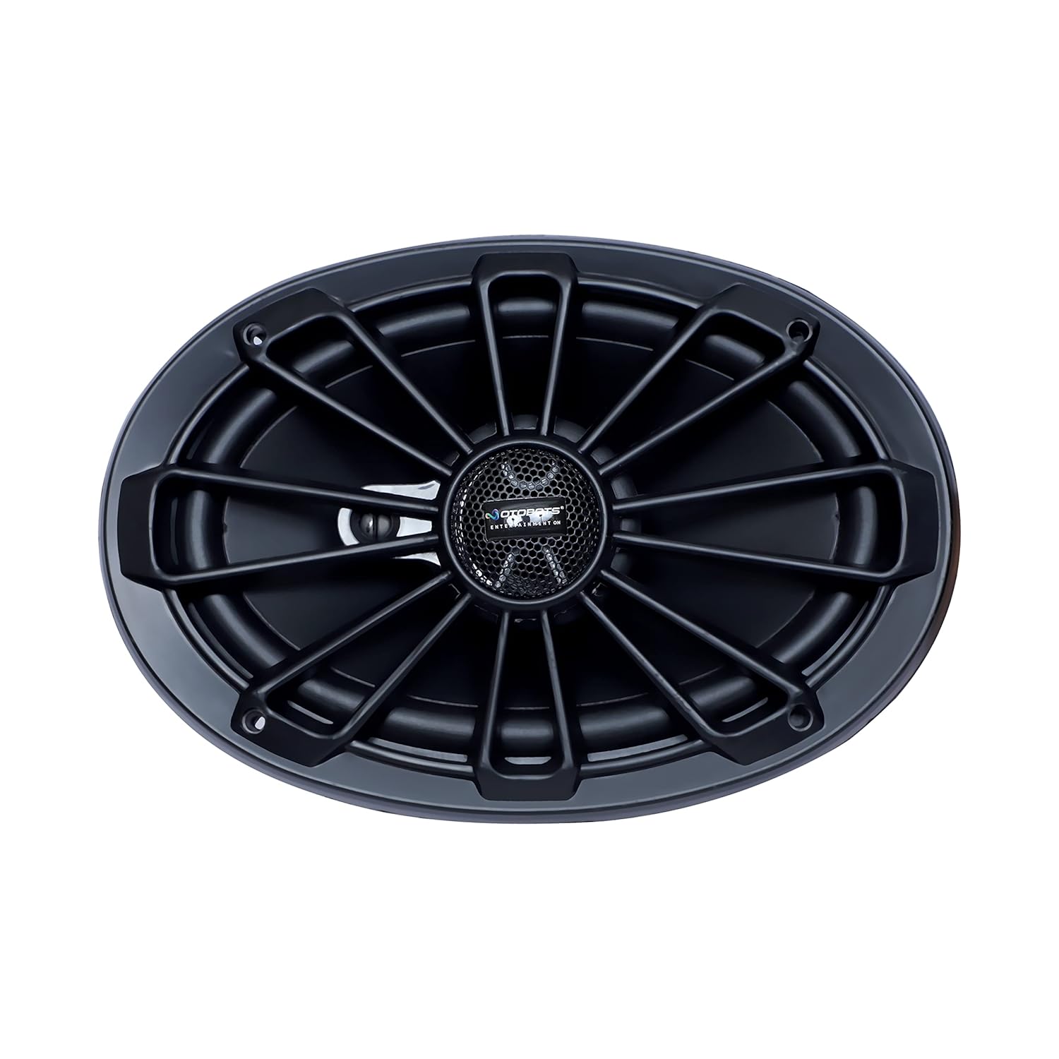 OTOBOTS Oval 6 * 9- High Performance Car Speaker Black Power Coating ...