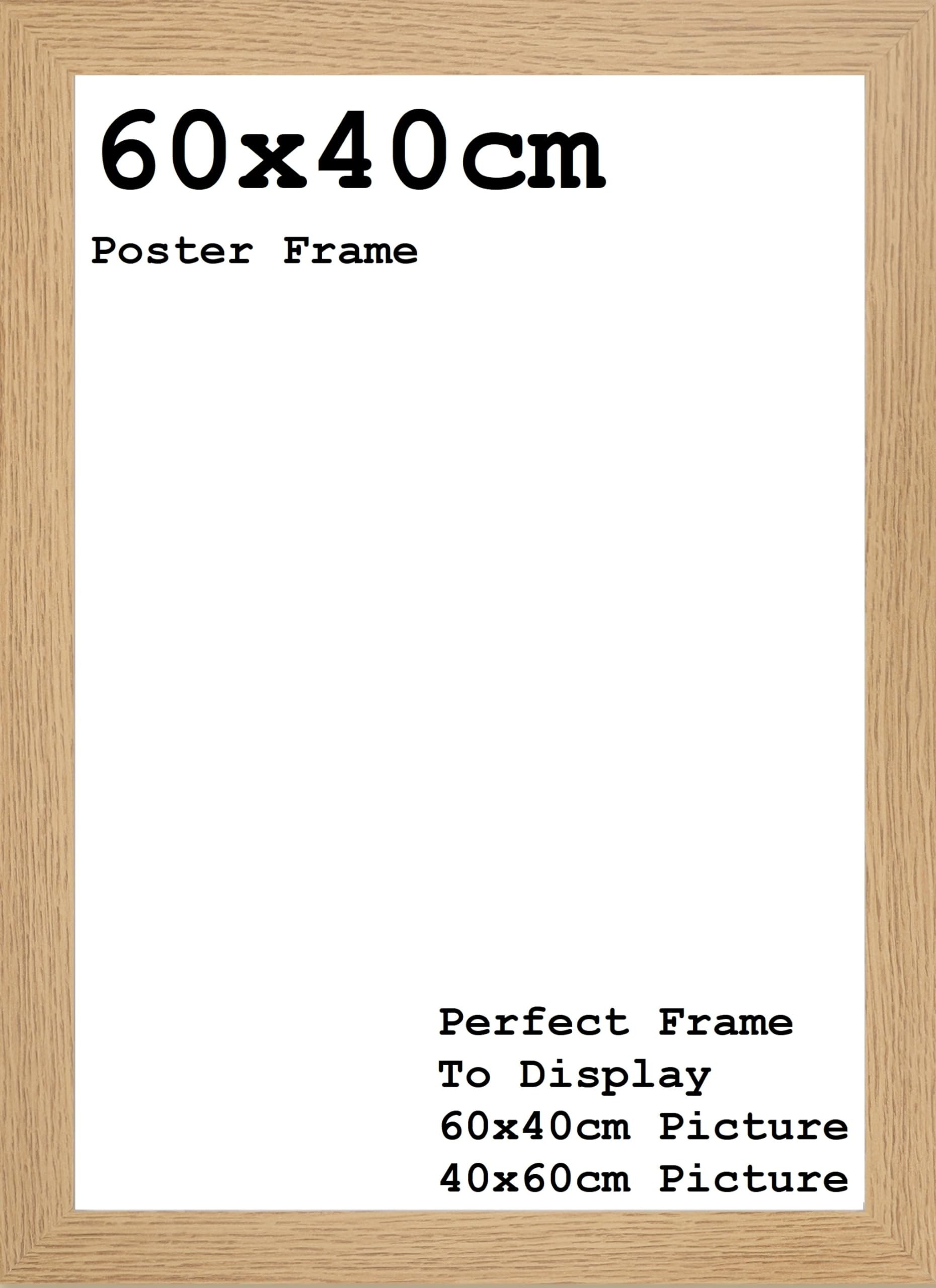 60x40cm Poster Frames - 60x40cm Picture Frame - Wooden Effect Picture ...