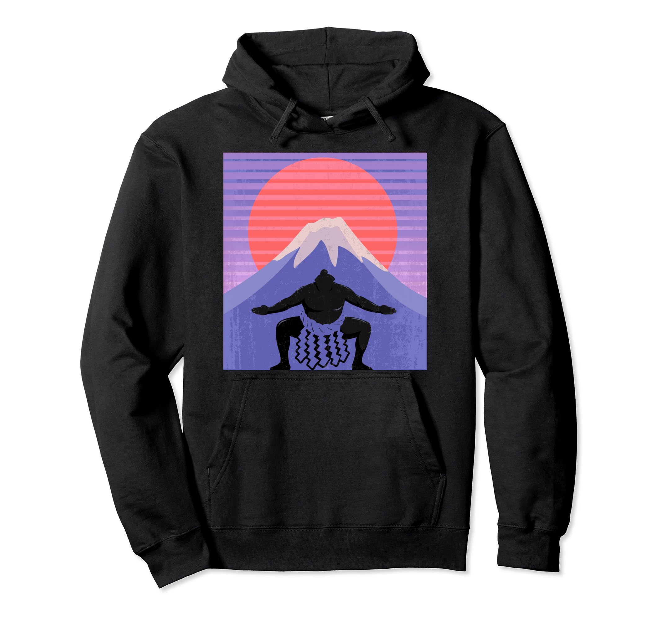 Amazon.com: Japanese Sumo Wrestler In Mawashi Japan Mt. Fuji Aesthetic ...