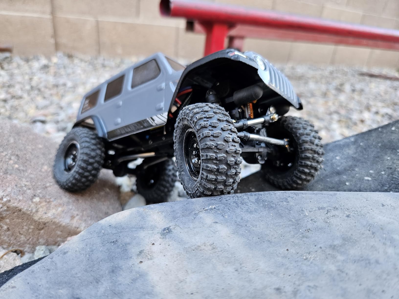 Amazon.com: TREAL SCX24 Wheels 1.0'' Beadlock Wheels(4P) Vinatge Wheels ...