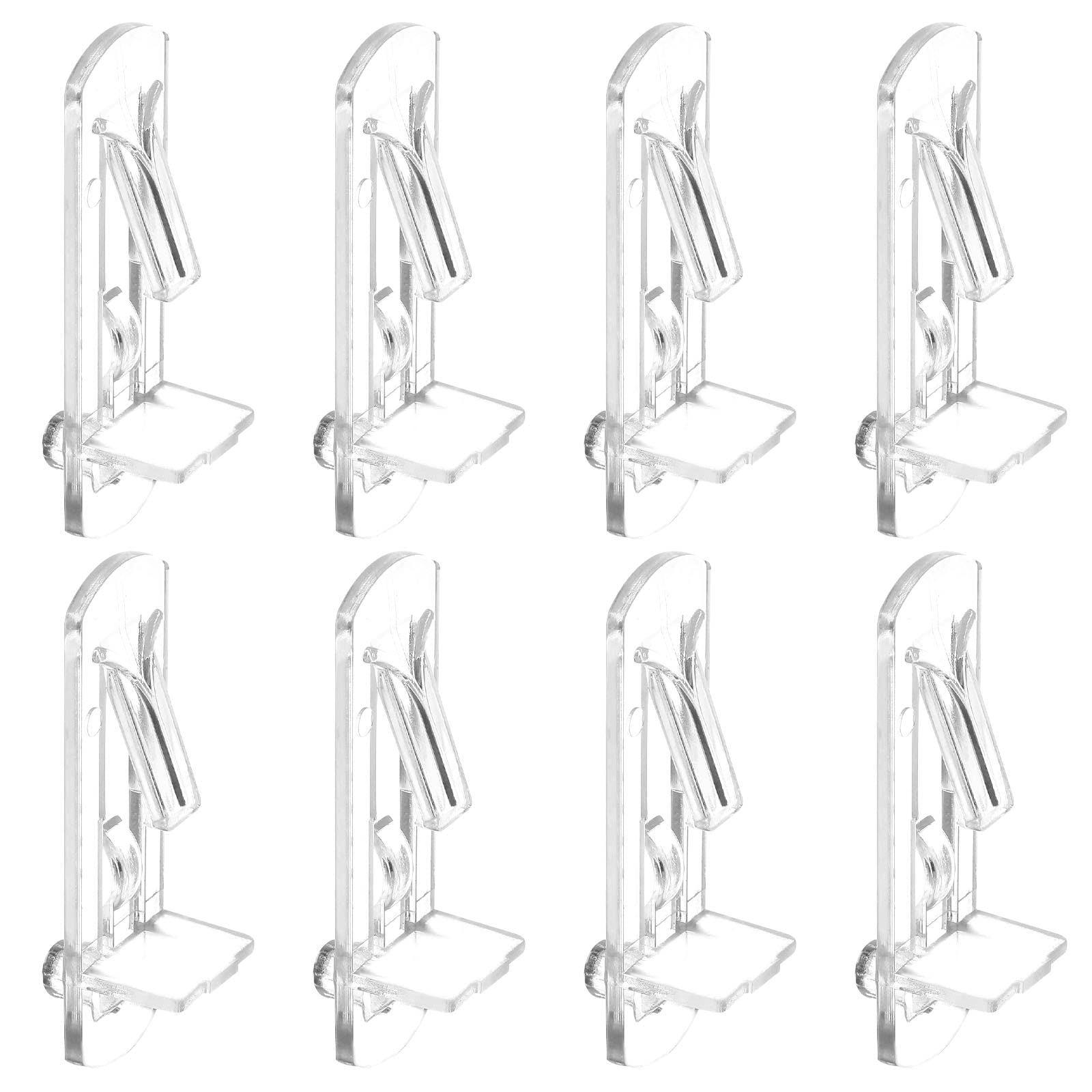 Amazon.com: Unlorspy 50 Pcs Plastic Locking Shelf Pins Cabinet Shelf ...