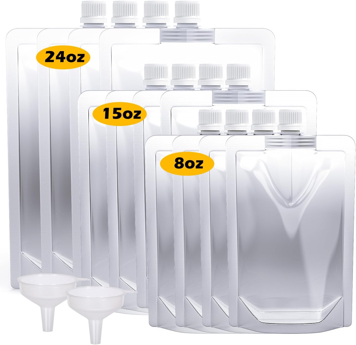 Amazon.com | Keon Plastic Flasks - Rum Runners for Cruise,Concealable ...