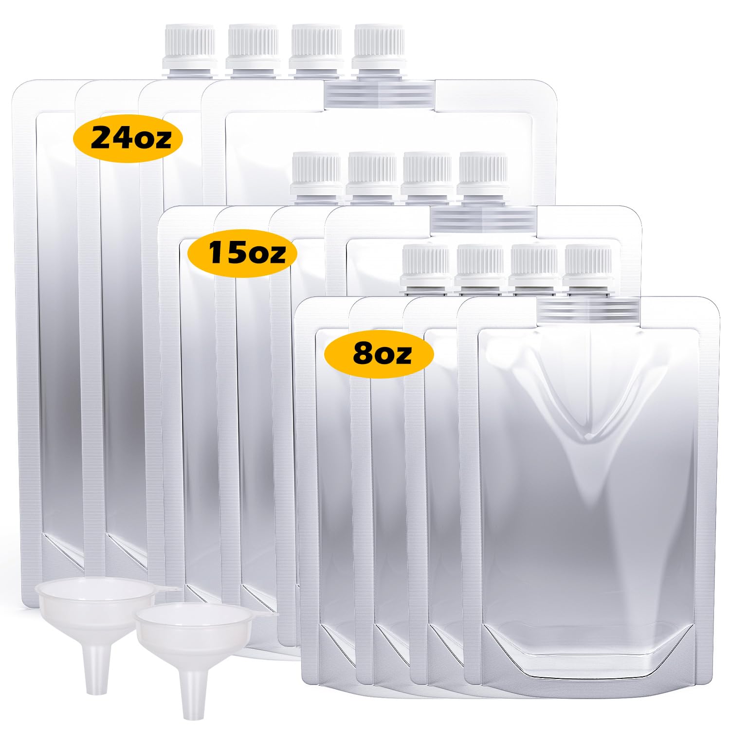 Amazon.com | Keon Plastic Flasks - Rum Runners for Cruise,Concealable ...