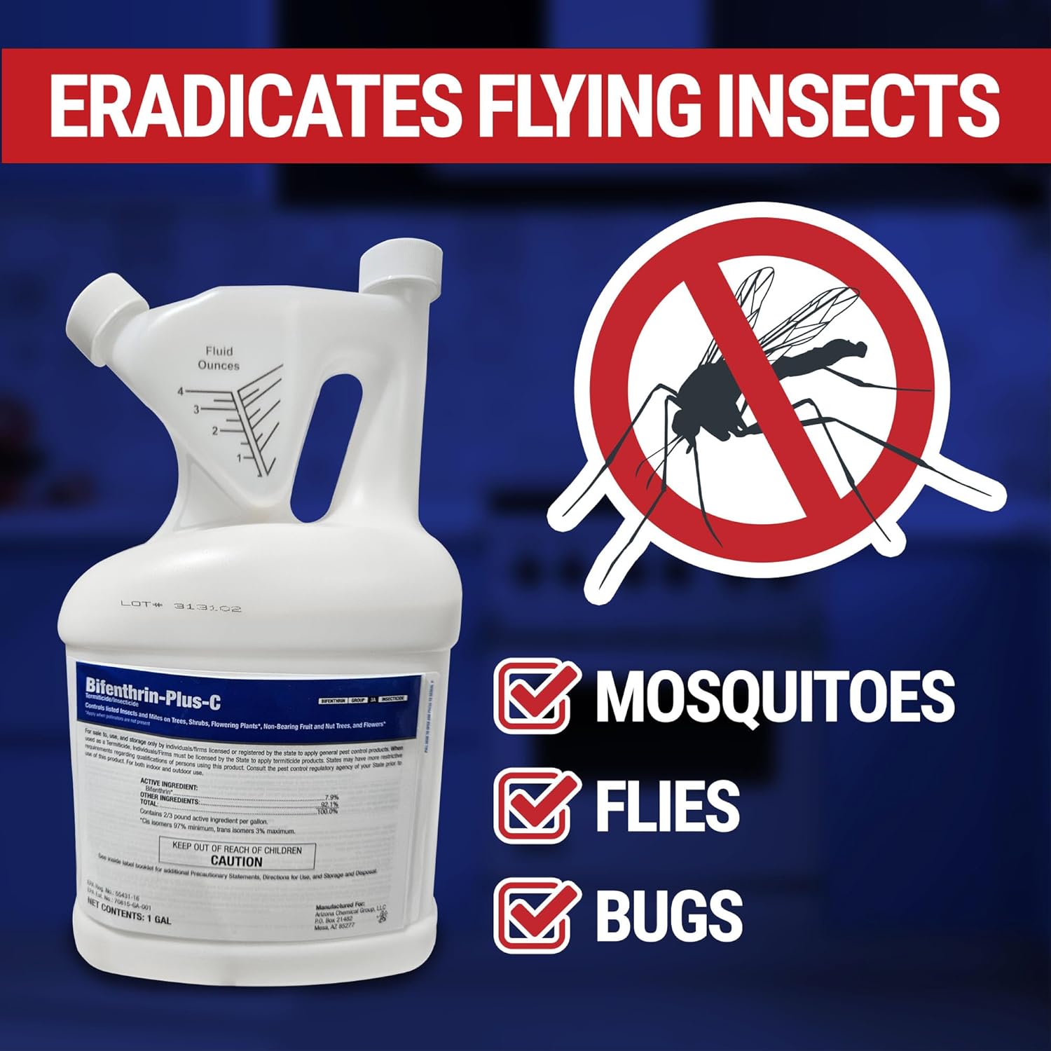EPA Registered Insecticide For Ants Mosquitoes Spiders Talak 7.9 F ...