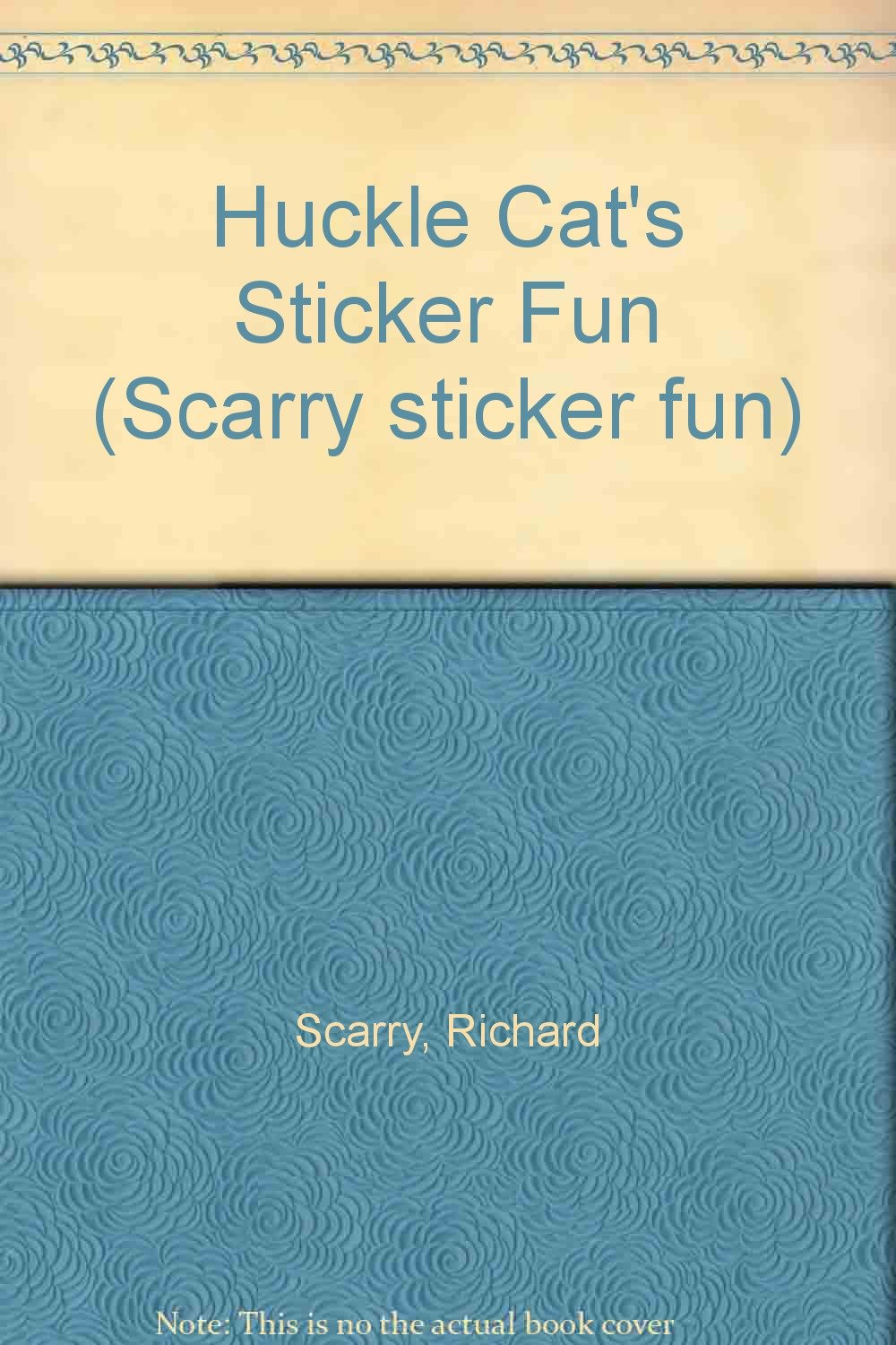 Amazon | Huckle Cat's Sticker Fun (Scarry sticker fun) | Scarry ...