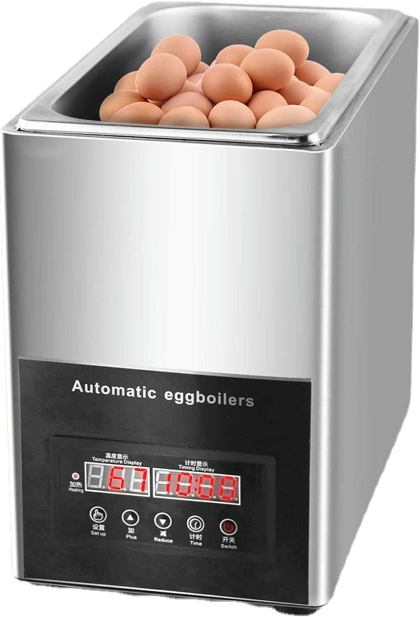50 Egg cooker commercial hot spring egg cooker smart 9L large-capacity ...