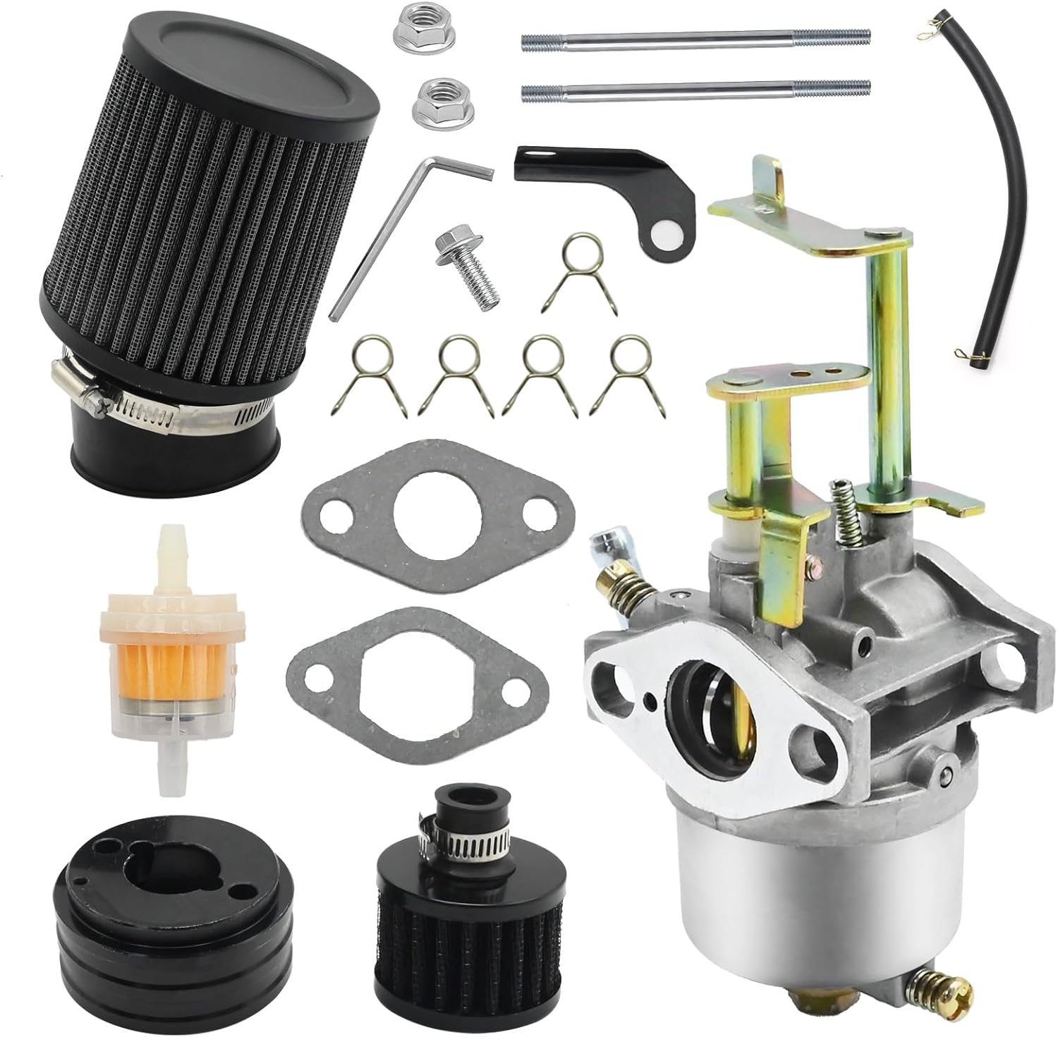 Amazon.com: JUUDDENPARTS Carburetor Tune Up Kit Replacement for Coleman ...