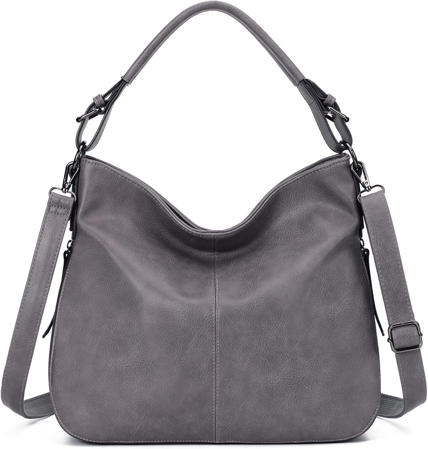 Amazon.com: Hobo Bags for Women PU Leather Shoulder Bag Large Handbags ...
