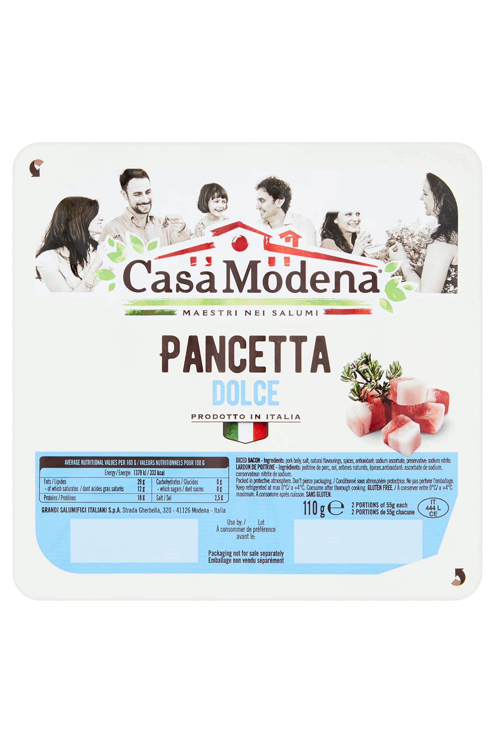 Casa Modena Logo Affari Di Gola Di Paolo Marchi Identità Di Fuoco,