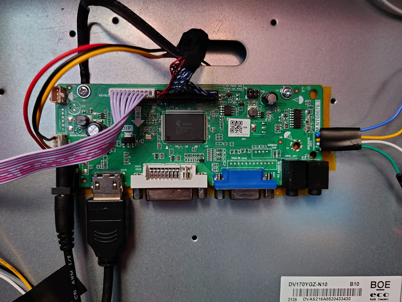 $6/mo - Finance VSDISPLAY HD-MI DVI VGA Audio LCD Controller Board for ...