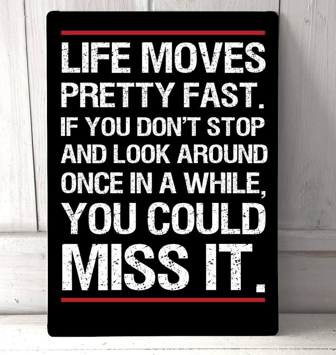 Amazon.com: Artylicious Life Moves Pretty Fast, Ferris Bueller, Movie ...