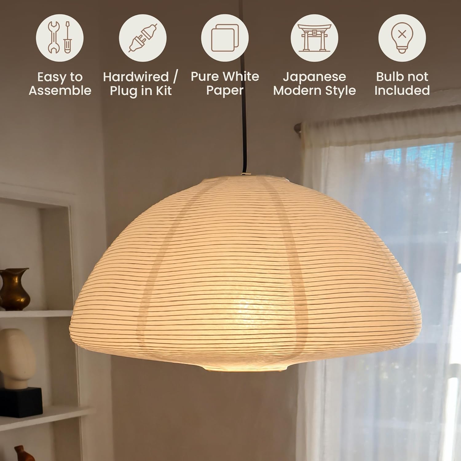 Nogy Rice Paper Lantern Lamp • Paper Lantern with Australia | Ubuy
