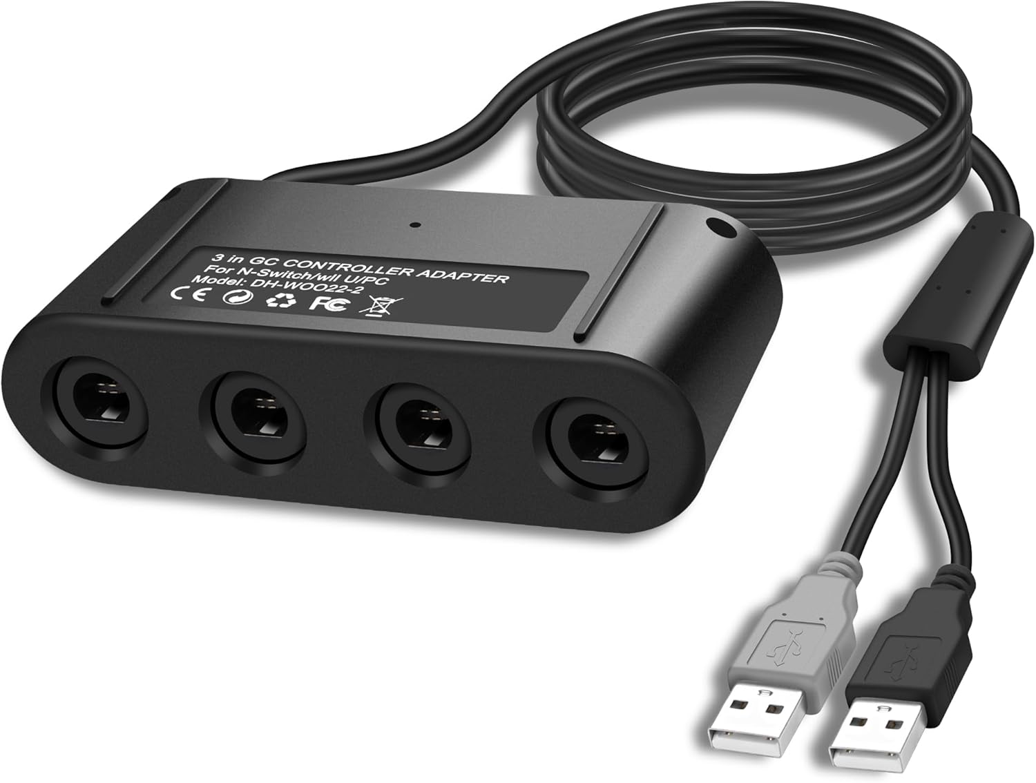 Amazon.com: MEIRIYFA Gamecube Controller Adapter for Switch Gamecube Adapter,Compatible with ...